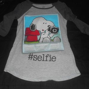 Peanuts | Tops | Peanuts Snoopy Shirt Xs Used | Poshmark